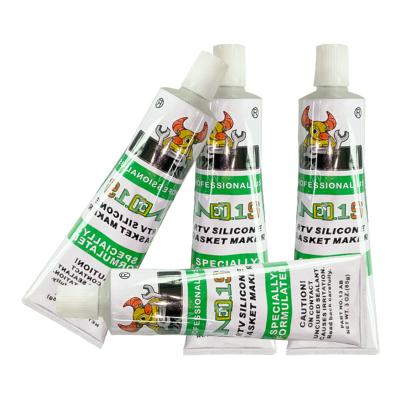 China High Temperature Oil Resistant RTV Silicone Sealant Red Black 300ml Automotive Gasket Maker for sale