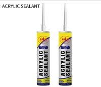China 10 Linear Feet Coverage Area Acrylic Sealant Adhesive in White Finish for sale