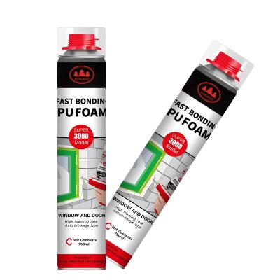 China Expansion Capability Fill Gaps and Improve Structural Stability with Polyurethane Foam Sealant for sale