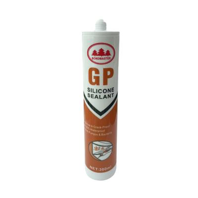 China Acid Cure GP Waterproof Silicone Sealant 300ml for Aluminium Windows Doors for sale