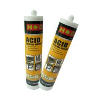 China HONGSHUYE G2 Acid Resistant Silicone Sealant 300ml Flexible Weatherproof Adhesive for sale