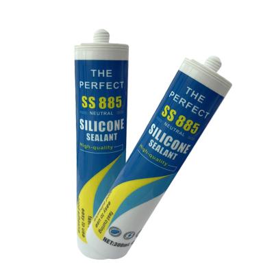 China ZIBOO N5 Neutral Silicone Sealant 300ml Clear Universal Weatherproof Caulk for sale