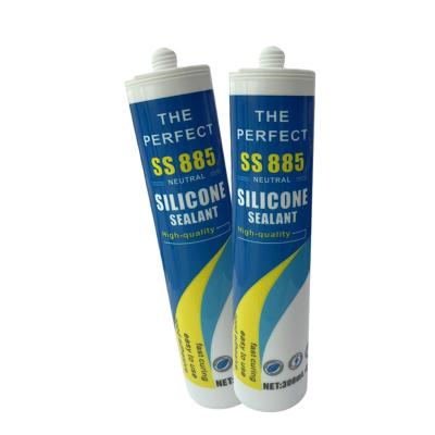China White Waterproof Neutral Silicone Adhesive Construction Glass 300ml for sale