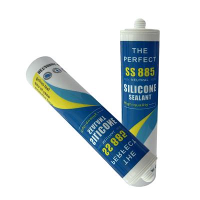 China High Strength Construction Clear Neutral Silicone Sealant Glass Windows for sale