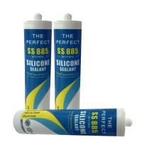 China OEM Black Neutral Cure Silicone Sealant 280ml 300ml Anti-Mildew Waterproof Glass Window for sale