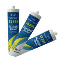China Waterproof Clear Neutral Cure Silicone Sealant Bathroom Kitchen Window for sale