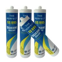China White Neutral Silicone Adhesive Sealant For Bathroom Sink Window Frame for sale