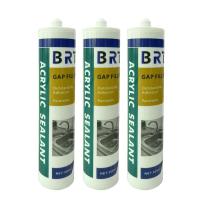 China White Waterproof Acrylic Sealant 300ml for Steel Aluminum Wood Roof for sale