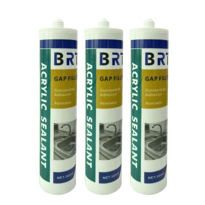 China White Waterproof Acrylic Sealant 300ml for Steel Aluminum Wood Roof for sale