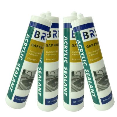 China White Acrylic Silicone Sealant for Curtain Wall Weather Resistant Glass 300ml for sale