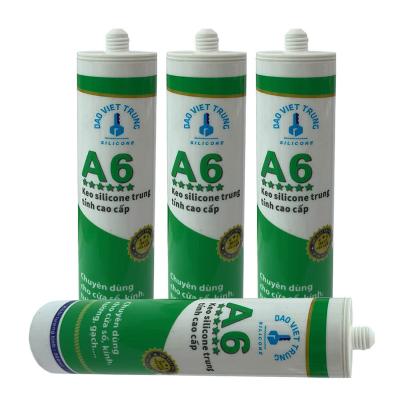 China High Performance Room Temperature Curing Silicone Sealant 300ml Weather Resistant for sale