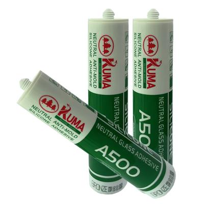 China White 300ml Fast Cure Neutral 100% Silicone Sealant for Aluminium Curtain Wall for sale