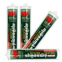 China Quick Drying Waterproof 300ML White Bathroom Window Acid Silicone Sealant for sale