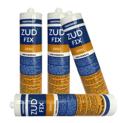 China Black Neutral Silicone Sealant Weather Resistant Glass Window Seal 300ml for sale