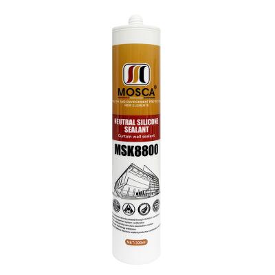 China White Neutral Cure Silicone Sealant Adhesive 300ml for Window Door Kitchen Bathroom for sale