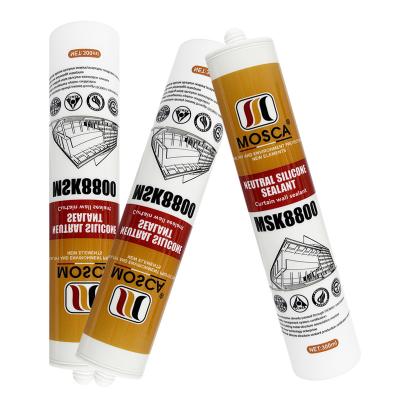 China Black 300ml Neutral Structural Silicone Sealant Building Windows Doors for sale
