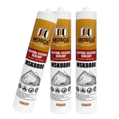 China Waterproof Black Neutral Cure Silicone Sealant For Window Door for sale