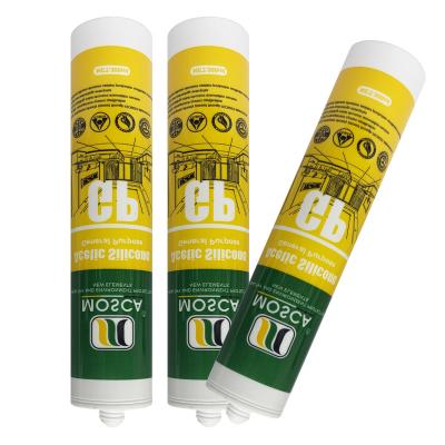 China Waterproof Transparent Fast Dry Acid Silicone Sealant 300ml for Window Door Bathroom for sale