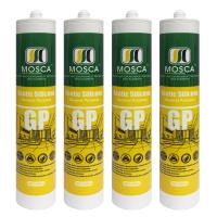 China Quick Drying Clear Acidic Silicone Sealant 300ml Waterproof Glass Door Adhesive for sale