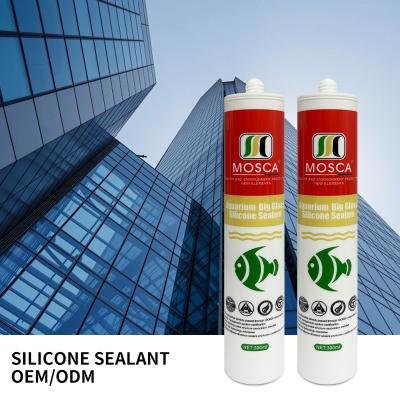 China Neutral Cure Silicone Sealant 300ml White High Bonding Stone Tile Adhesive for sale