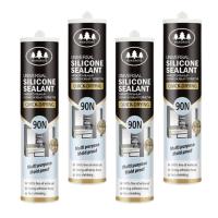 China Neutral Silicone Sealant 300ml Moldproof Gap Filling for Doors Windows Bathroom for sale