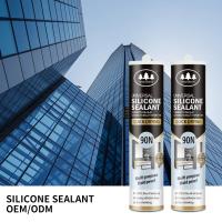 China Neutral Silicone Sealant 300ml Waterproof Window Door Frame Caulk for Bathroom Kitchen Glass for sale