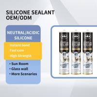 China Weatherproof Adhesive Windows Glass Construction Neutral Silicone Structural Sealant for sale