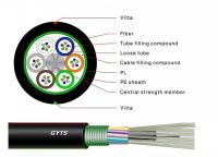 China G652D PE Underground Anti Outdoor Optical Fiber Cable GYTS 2-144 Core for sale