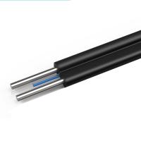 China GJYXFCH Self-Supporting Fiber Optic Cable 1 2 Core FRP or Steel Wire Strengthened FTTH Drop Cable for sale