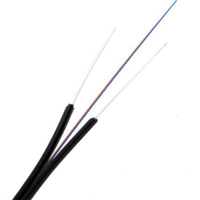 China FTTH LSZH Jacket G657A Fiber Optic Cable GJXH/GJXFH Flat Cable for sale