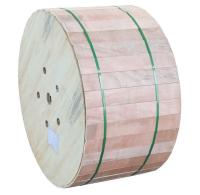 China Indoor Outdoor Waterproof Fiber Optic Cable 8 Core GJYFXTH LSZH Glass Yarn for sale