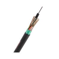 China Outdoor GYTS G652D Single Mode Armoured Fiber Optic Cable 2-288 Core for sale