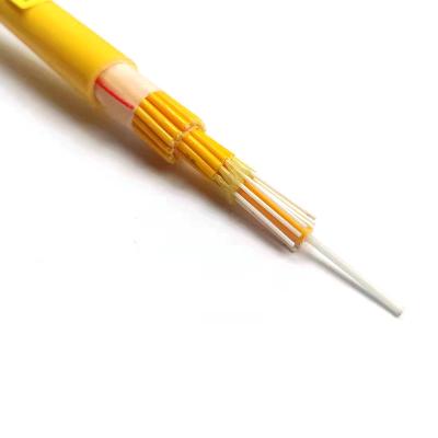 China GJBFJH Indoor Fiber Optic Cable 2-96 Core OM1 OM2 OM3 900um Tight Buffer for sale