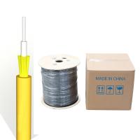 China GJFJV Simplex Tight Buffer Fiber Optic Cable 900um PVC LSZH Sheath Singlemode Multimode for sale