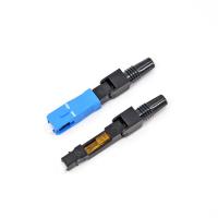 China SC Fast Connector Field Quick Assembly SC APC UPC Fiber Optic Connector for sale