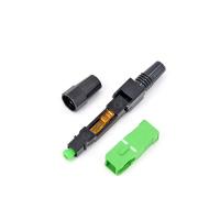 China SC Fast Connector Field Quick Assembly SC APC UPC Fiber Optic Connector for sale