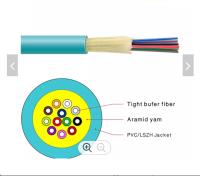 China Tight Buffer OM4/OM3 Multi Mode GJFJV G652d Indoor Optical Fiber Cable 0.9mm for sale