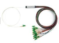 China FTTH 1x8 SC UPC APC Fiber Optic PLC Splitter Low Insertion Loss 1260-1650nm for sale