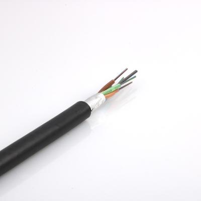 China Compact Structure High Strength 12 48 Core GYTS FOC Fiber Optic Cable for sale