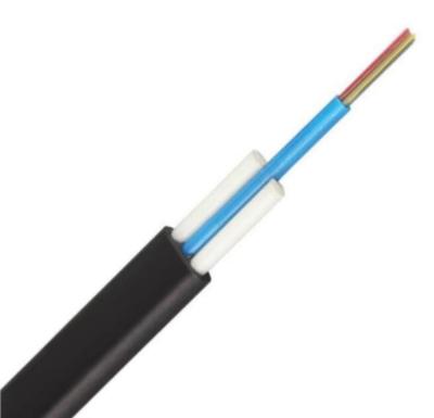 China Telecom FRP Outdoor FTTX Flat Drop Fiber Cable G.652D 2mm 300N for sale