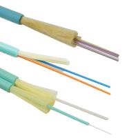 China LSZH Jacket GJFJV OM4 OM3 Multimode Fiber Optic Cable 12 Cores -20 to 70C for sale