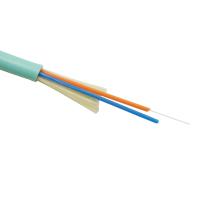 China MM OM3 Fiber Optic Cable GJPJV Multimode High Quality Ftth Indoor Fiber Cable for sale