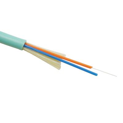 China MM OM3 Fiber Optic Cable GJPJV Multimode High Quality Ftth Indoor Fiber Cable for sale