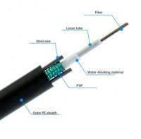 China Crush Resistance Flexibility 2-48 Core GYXTW Outdoor Fiber Optic Cable for sale