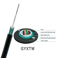China G652D GYXTW Single Mode Outdoor Fiber Optic Cable for sale