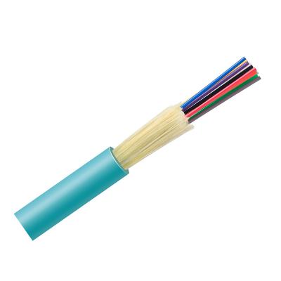 China 12 Strand OM4 Multimode Indoor Fiber Optic Cable 50/125μm Tight Buffer 900μm for sale