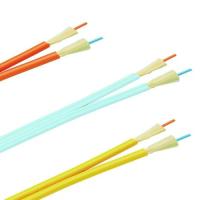 China Indoor Round Multi Core Fiber Optic Cable GJFJV 2-12 Cores -40 to 70C for sale