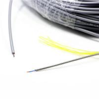 China Steel Tube Beige Duplex Armored Multimode Fiber Optic Cable for sale