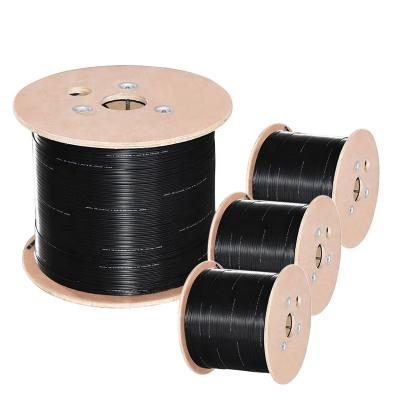 China Single Core Single Mode G.657A1 Flat Indoor Fiber Optic Cable 3.0mm LSZH for sale