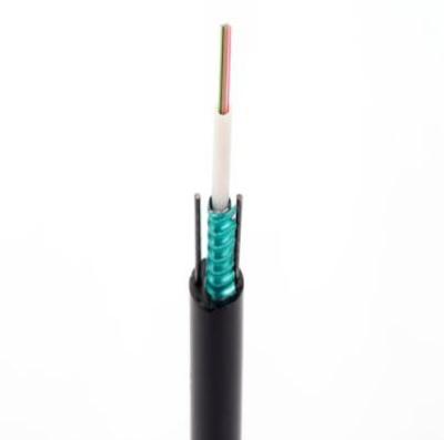 China GYXTW 4 Core Single Mode Armoured Optical Fiber Cable 1500N Tensile for sale
